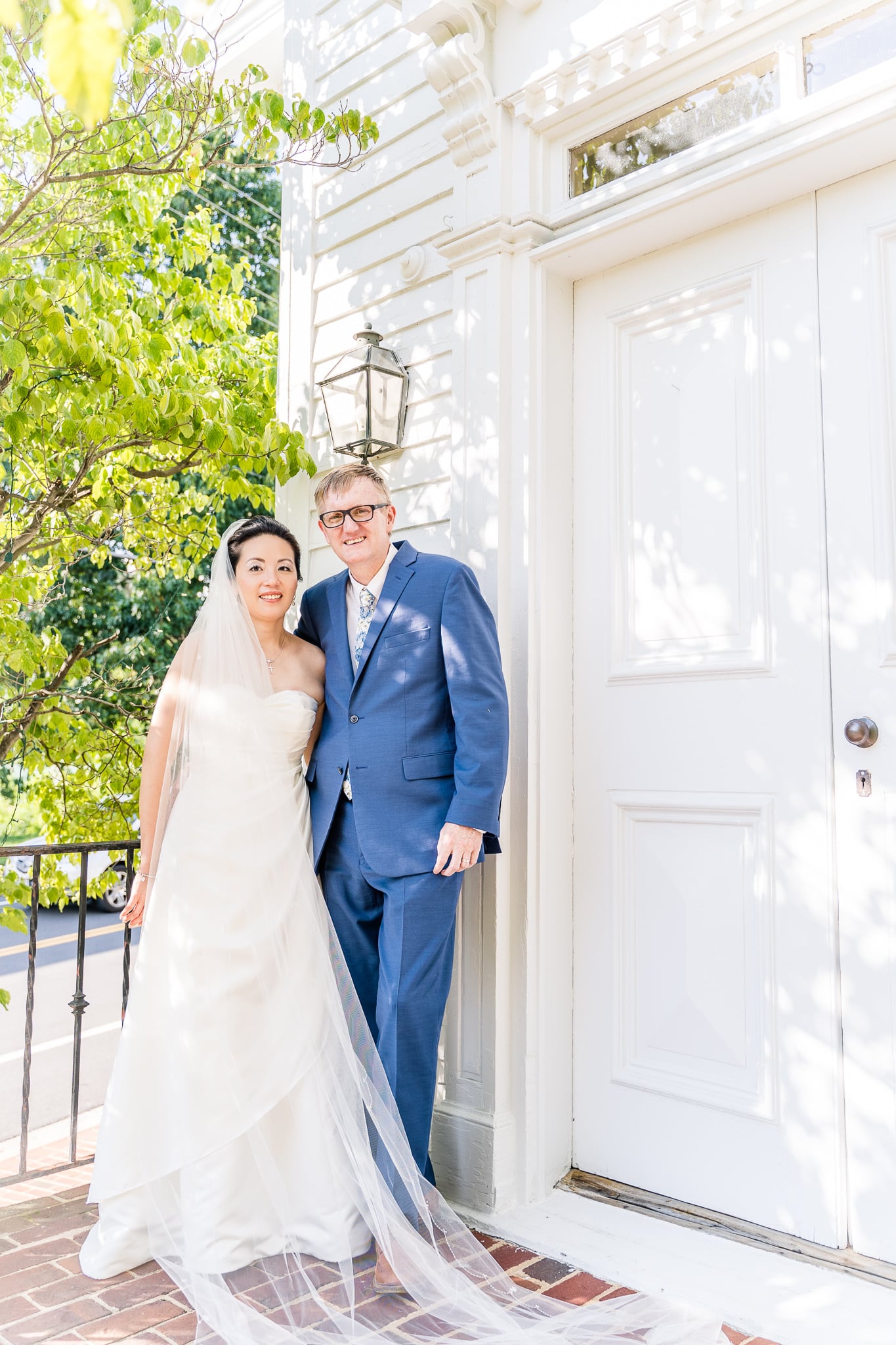 Hunter House Wedding Portraits - Vienna, Virginia - Wei and Paul ...
